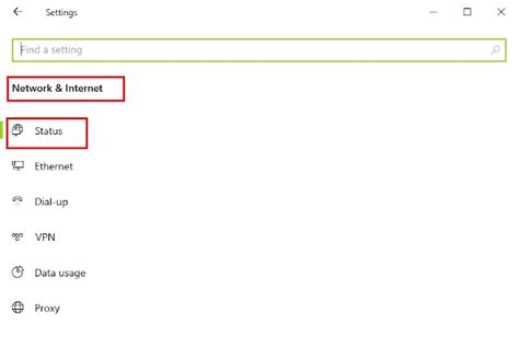Ethernet Status Shortcut Windows 10 Lomiskill