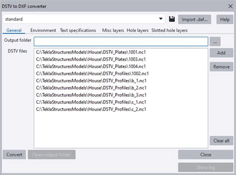 Dstv Nc Improvements Tekla User Assistance