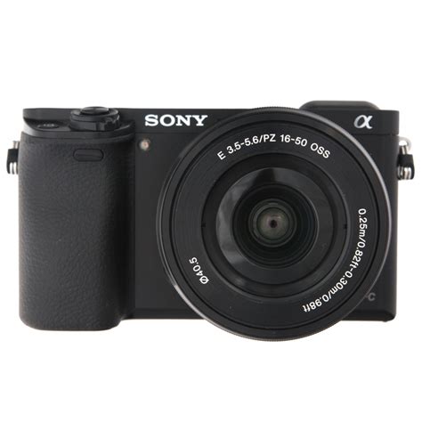 Цифровой фотоаппарат Sony Alpha A6000 Kit 16-50 PZ, черный — купить в ...
