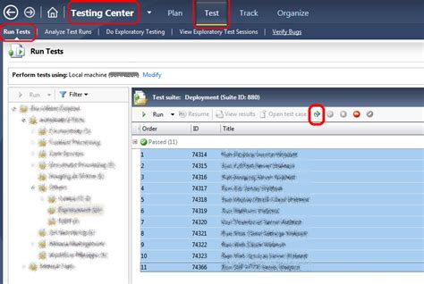 Microsoft Test Manager Re Running Tests In A Different Sprint Stack Overflow