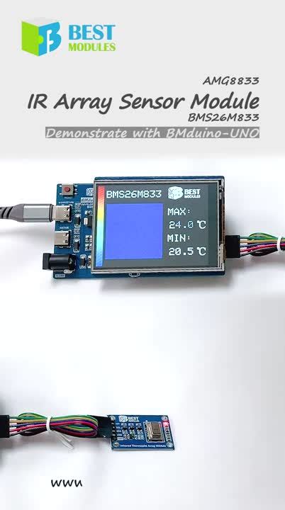 Best Modules Corp On Linkedin [sensor Infrared Modules]amg8833 Ir Array Sensor Module Bms26m833