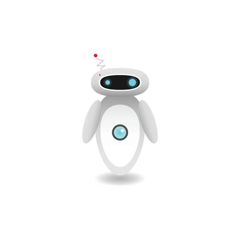Robot Androide Futurista Clip Art Vector De Dibujos Animados 11620699