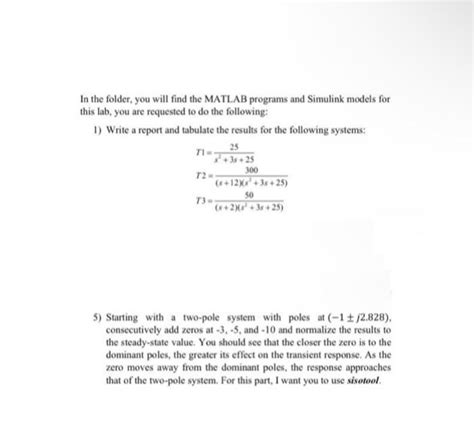 Solved In The Folder You Will Find The Matlab Programs And