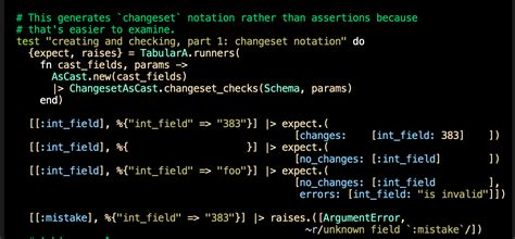 Tabular Tests In Elixir