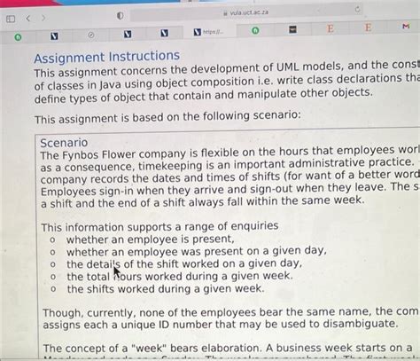 Solved Assignment Instructions This Assignment Concerns The