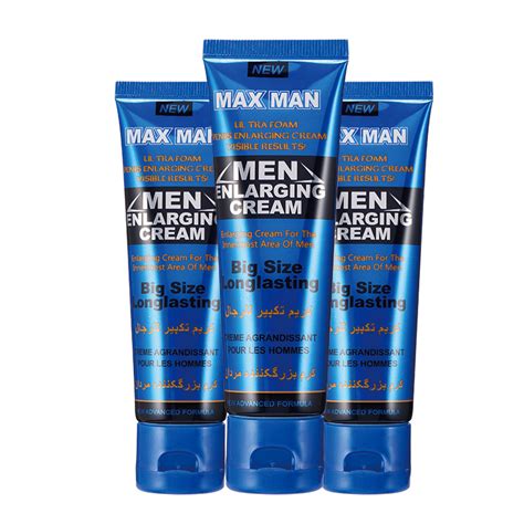 Max Man Massage Cream Becomes Longer Enlargement Thicker Enhancement