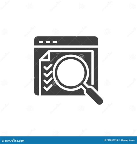 Usability Testing Vector Icon Stock Illustration Illustration Of Logo Pixel