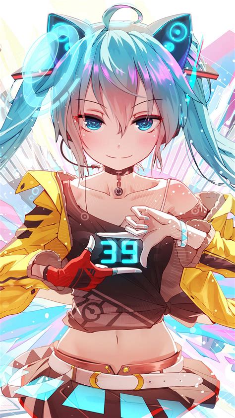 Hatsune Miku IPhone Wallpapers Top Free Hatsune Miku IPhone Backgrounds WallpaperAccess