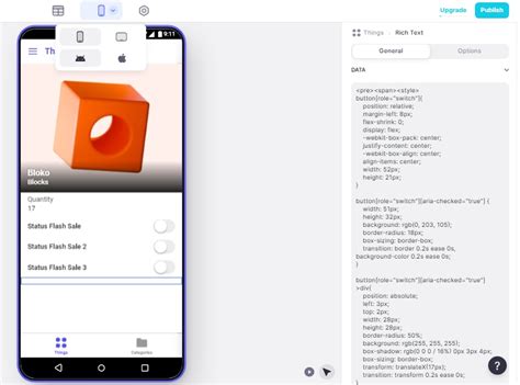 How To Apply Css Code To All Switches Component 18 By Antoniedik