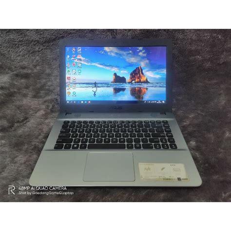 Jual Laptop Asus X B Amd A Ram Gb Hdd Tb Warna Silver Mulus Shopee Indonesia