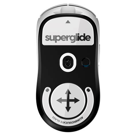 Superglide Glass Skates For Logitech G Pro X Superlight White