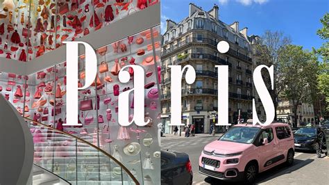 Paris Vlog 프랑스 남자와 파리 일상 브이로그 파리 디올 갤러리 별 다섯 개 예쁜 정원이 있는 카페에서 쉬어가기