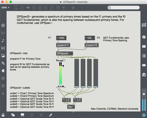 The Max Help File For DPSpecS Illustrating The Input Parameters And Download Scientific
