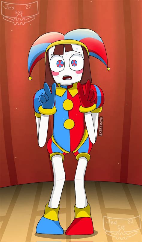 Pomni Wallpapers Top Free Pomni Backgrounds Wallpaperaccess