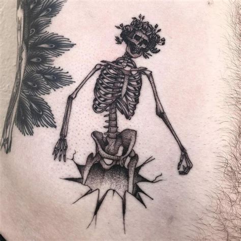 Grateful Dead Tattoos Black And White Meaningful Design Ideas And Placement