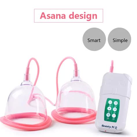Cd Cups Vacuum Electric Breast Enlargement Pump Enhancement Massage