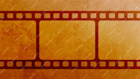 빈티지 필름 스트립 프레임 릴 배경 무료 벡터
