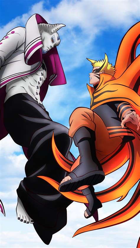Naruto Uzumaki Baryon Mode Boruto Uzumaki Isshiki Otsutsuki Anime