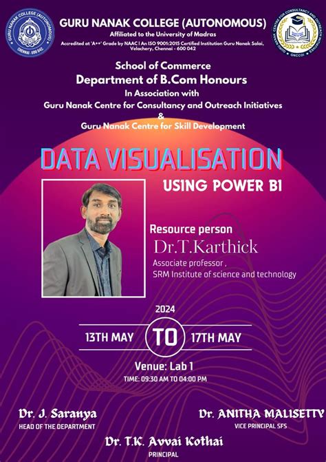 Data Visualisation Using Power BI Guru Nanak College
