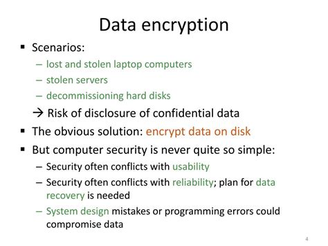Ppt Encrypting Stored Data Powerpoint Presentation Free Download