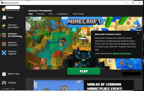 Code Connection With Minecraft Launcher Windows Edition Minecraft Bedrock Support