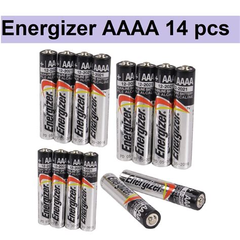 Energizer Aaaa 14 Piece Alkaline Batteries Set 4a E96 Battery Stylus