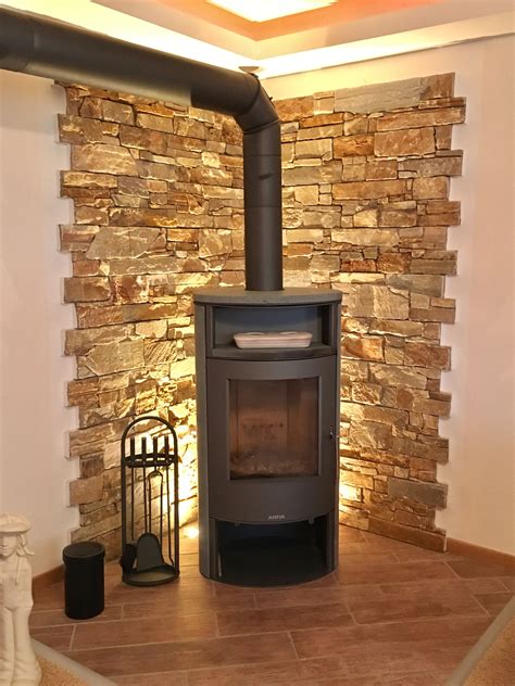 Kamin Hintergrund Steine