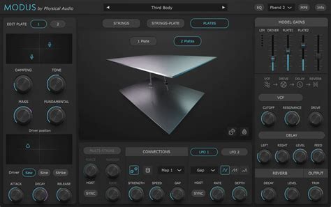 Physical Audio Releases Modus A Physical Modelling Synth Musicmanta