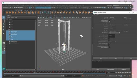 solved ncloth simulation not baking on an animated rig autodesk