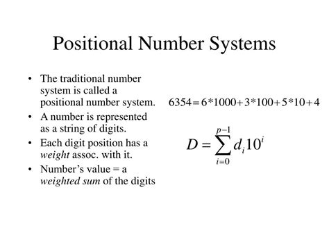 Ppt Positional Number Systems Decimal Binary Octal And Hexadecimal