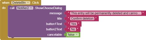 How To Fix The Width Of Notifier Buttons Mit App Inventor Help Mit