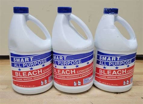 Smart All Purpose Bleach Set 3 Open Box See Condition Notes