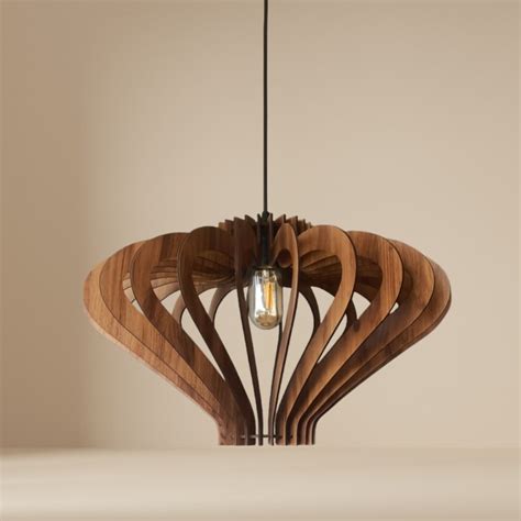 Elevate Your Space Stunning Wood Hanging Lamps For Modern And Rustic