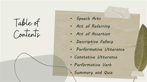SPEECH ACTS SEMANTICS Pdf