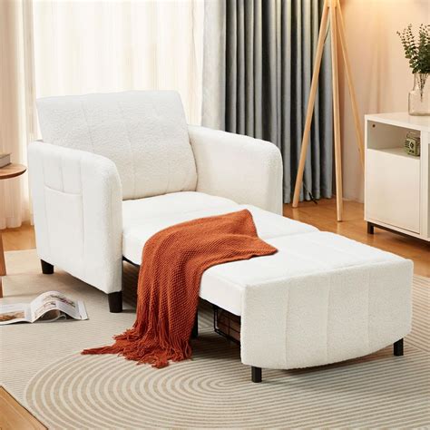 Zzw Sleeper Chair 84 Extra Long Convertible Chair Bed