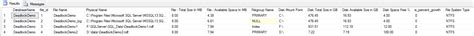 Sql Database File Wise Disk Space Monitoring Sqlservercentral