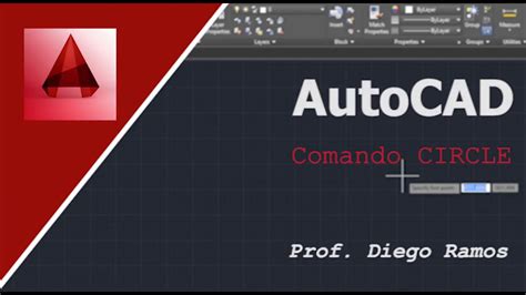 Autocad 2d Comando Circle Youtube