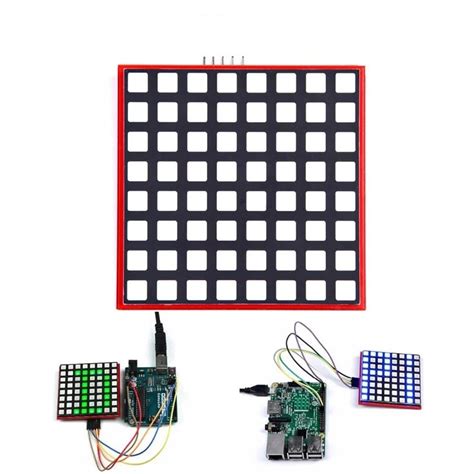 módulo de matriz led rgb 8×8 para raspberry pi electrÓnica guatemala