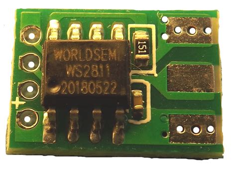 Ws2811 Chip Pcb Met 1 Ws2811 Voor Aansturen Van 3 Leds Arduino