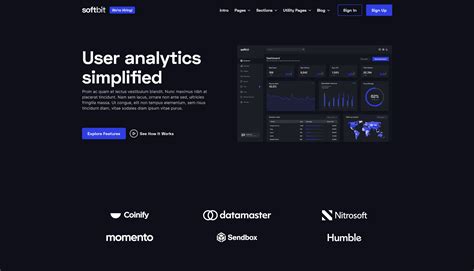 Softbit Saas Html5 Responsive Website Template
