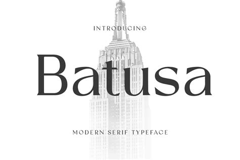 Batusa Font Fonts Hut