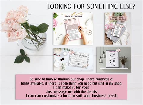 Patch Test Form Brow Tint Patch Test Patch Test Consent Etsy