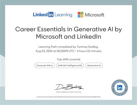Tanmay Kadlag On Linkedin Ai Generativeai Ethics Microsoft Linkedin