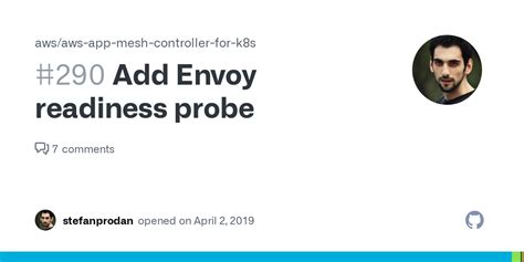Add Envoy Readiness Probe · Issue 290 · Awsaws App Mesh Controller