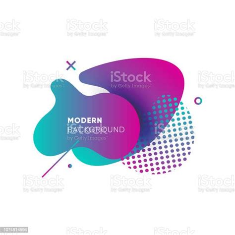 역동적인 컬러 그래픽 요소입니다 흐르는 액체 형태와 그라데이션 추상 배너입니다 로고 전단 이나 프레 젠 테이 션의 디자인에 대 한 템플릿 벡터 일러스트입니다 3차원 형태에