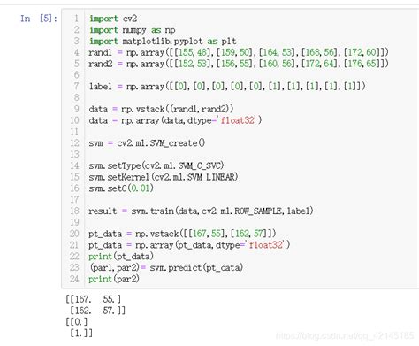 Python学习笔记（机器学习 Svm）python Opencv 机器学习 Svm Csdn博客