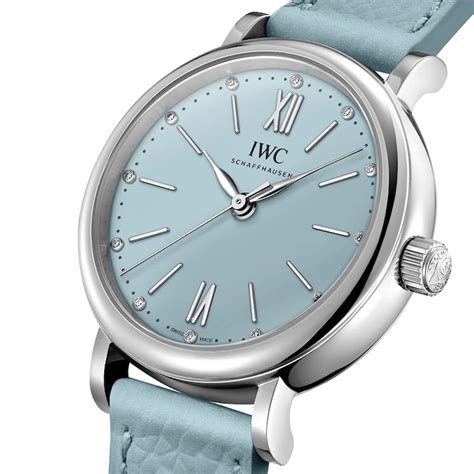 Iwc Portofino Automatic 34mm Blue Iw357416 Watches Of Switzerland Uk