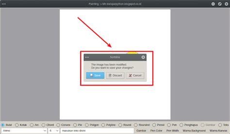 Aplikasi Menggambar Pyside Versi 11 ~ Belajar Python