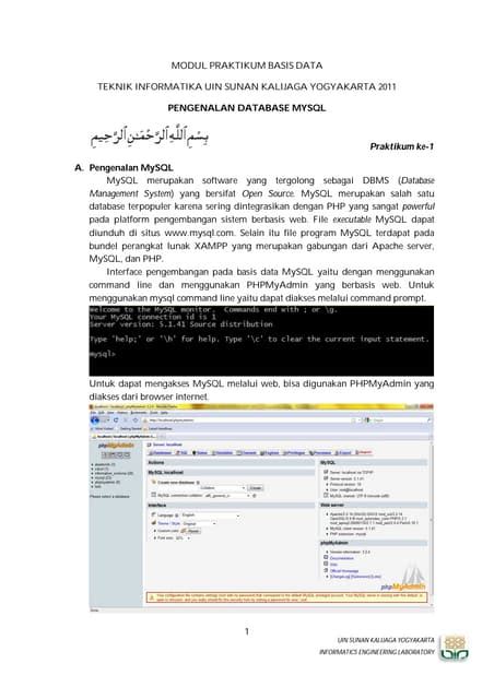 Modul Praktek Basis Data Mysqlpdf