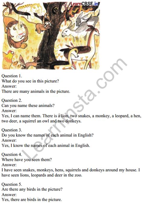 Picture Time Class 1 Question Answer English Chapter 3 Picture Time Class 1 Question Answer English Chapter 3